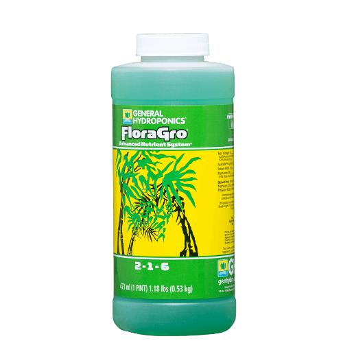 Get Free Shipping On The GH 1 Pint Flora Gro (Case of 12) – GrowLight ...