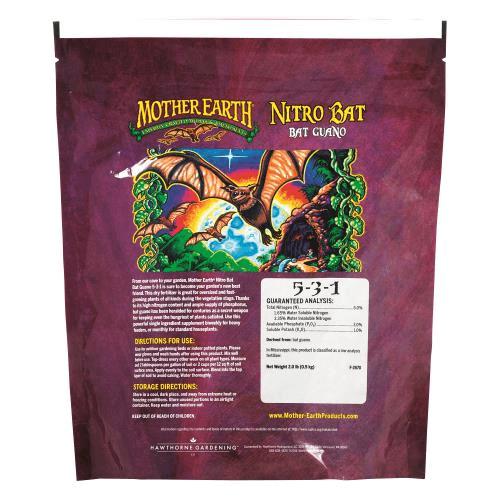 Get Free Shipping On The Mother Earth 2 Lbs Nitro Bat Guano 5-3-1 ...